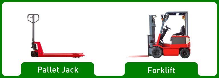 Differences Between A Forklift & Pallet Jack | Prestige